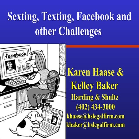 admin days - sexting and facebook | PPT