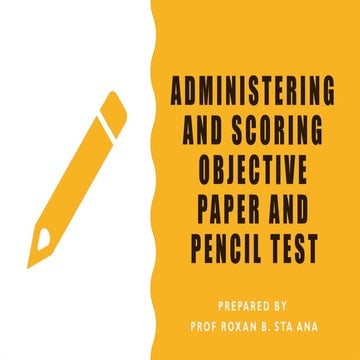 Administering and Scoring Objective Type of test.pptx