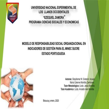 Modelo de Responsabilidad Social Organizacional | PPTX