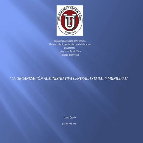 Administracion central | PPTX
