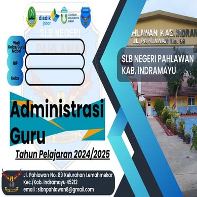 Administrasi Guru Tahun Ajaran 2024/2025 | PDF