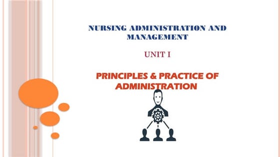 Introduction to Nursing Management | PPT
