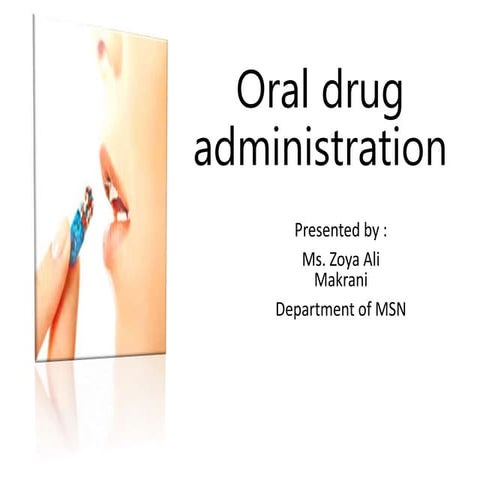 Administration of medication part-3 | PPTX