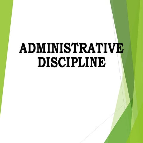 Norms of conduct-ADMINISTRATIVE | PPTX