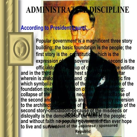 Administrative discipline 2009 | PPT