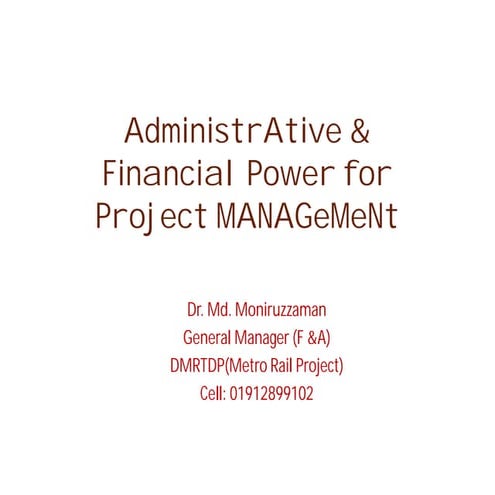 Administrative & Financial Power of Project Management.pdf
