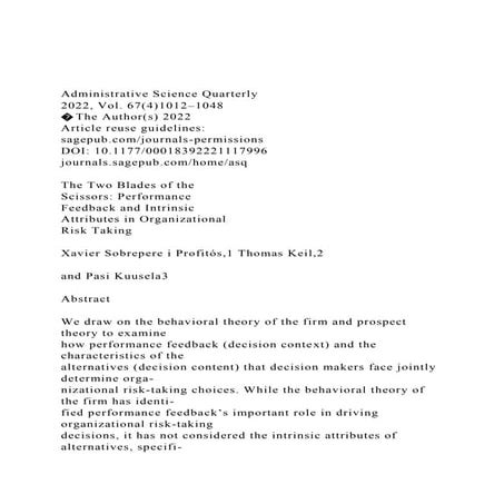 Administrative Science Quarterly2022, Vol. 67(4)1012–1048.docx