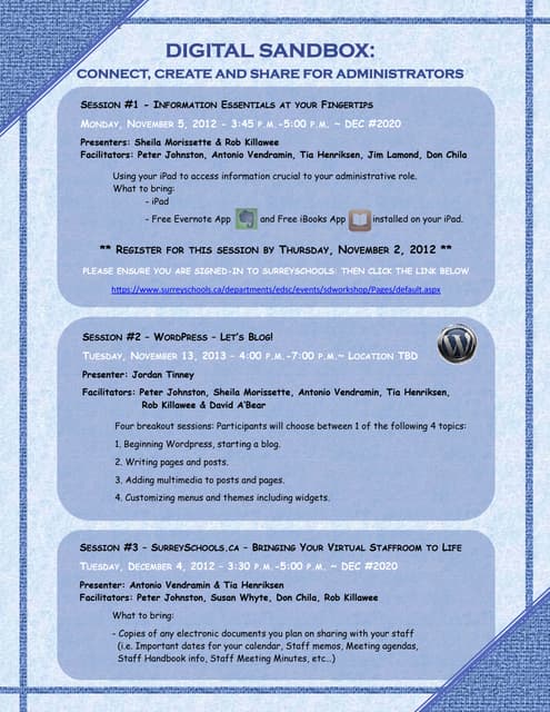 Digital sandbox imovie | PDF