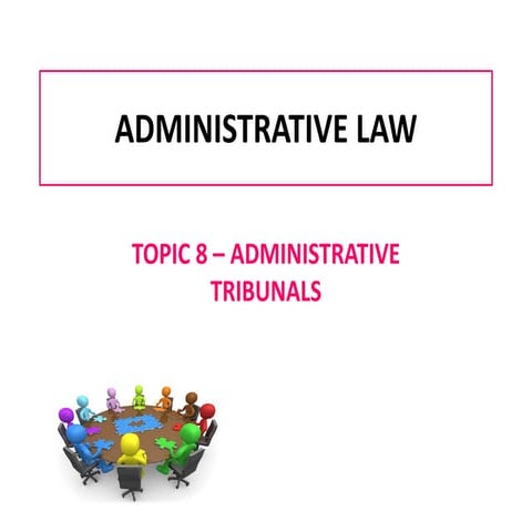Admin Law TRIBUNALS.pdf