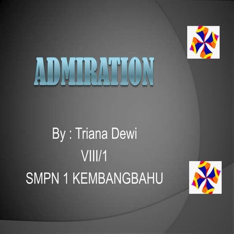Admiration | PPTX