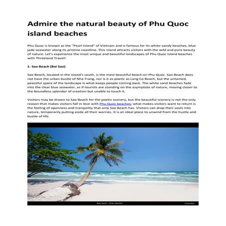 Admire the natural beauty of Phu Quoc island beaches.pdf