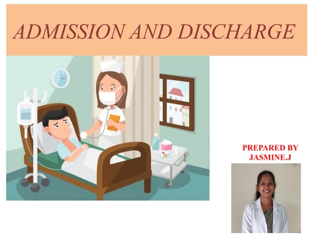 Discharge from hospital in nursing | PPTX