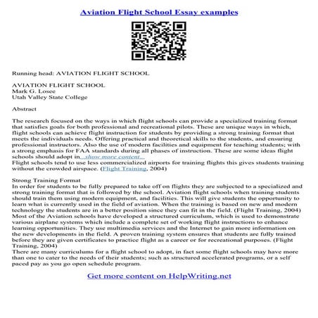 Admission Essay Example | PDF