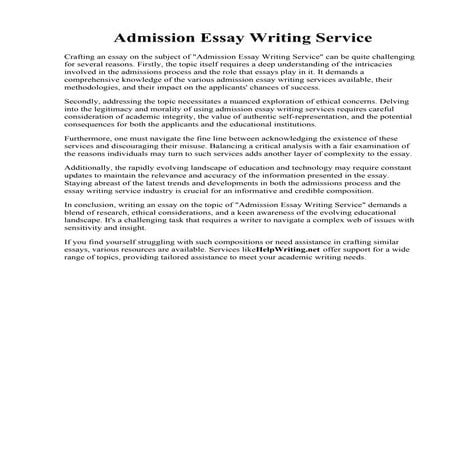 Good Descriptive Essays | PDF