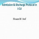 Admission in icu | PPTX