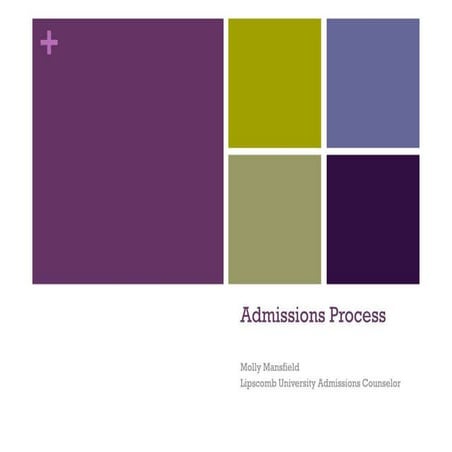 Admissions Process | PDF