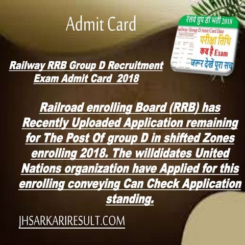 Admit card 1 | PPTX