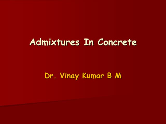 Marsh cone test | PPTX