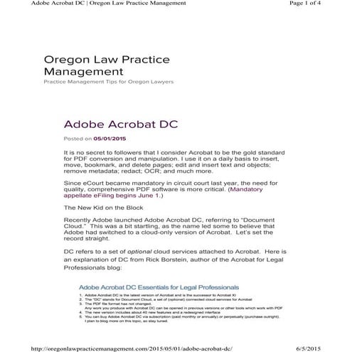 Adobe Acrobat DC | PDF