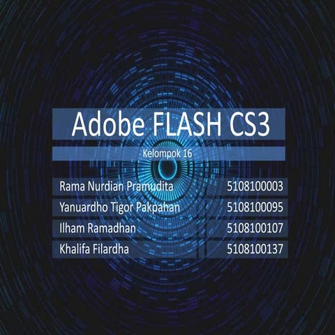 Adobe flash cs3 | PPTX