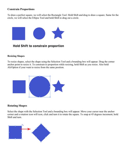 Corel draw 12 notes | PDF | Drawing and Sketching | Arts and Crafts