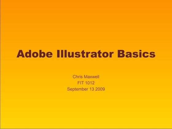 Learning Illustrator CS6 with 100 practical exercises | PDF