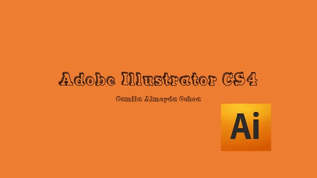 Adobe Illustrator Logo Cs4