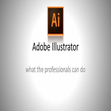 Adobe illustrator samples | PPSX