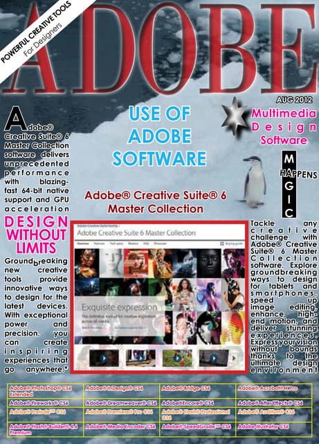 Adobe master collection cs6 | PDF | Desktop Publishing | Computer Software and Applications