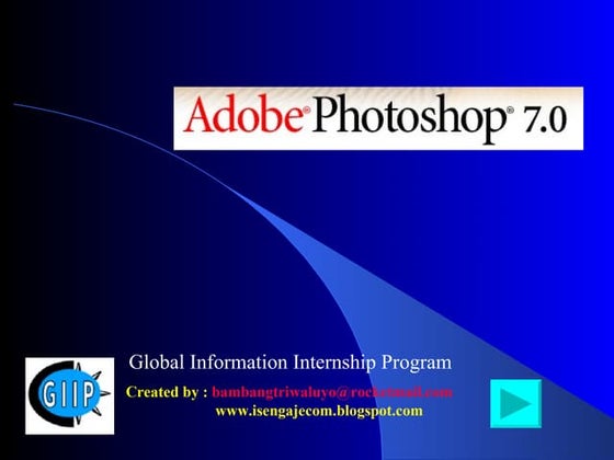 Presentation on Adobe Photoshop | PPTX