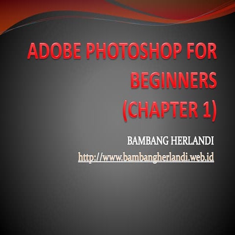 Adobe photoshop for beginners 1 | PDF