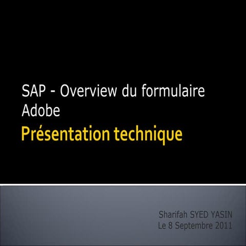 Adobe presentation technique | PPT