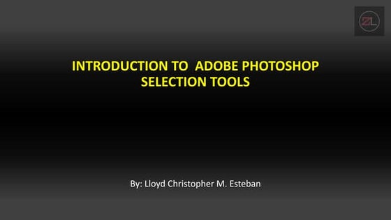 Introduction to adobe Photoshop | PPT