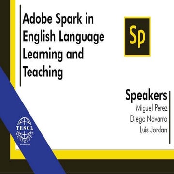 Adobe sparks in english language learning and teaching | PDF