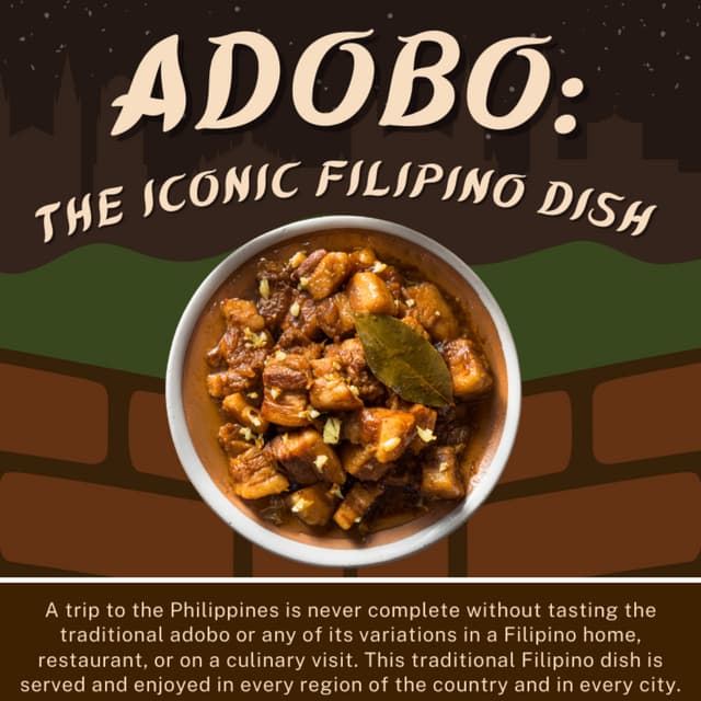 Adobo The Iconic Filipino Dish | PDF