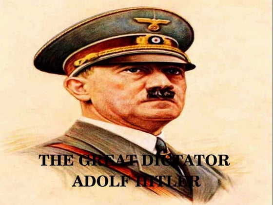 Presentation on adolf hitler | PPT