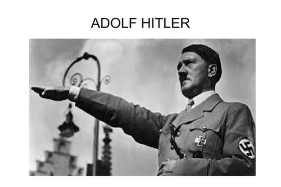 Presentation on adolf hitler | PPT