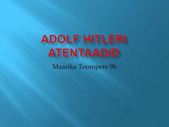 Adolf Hitler | POT