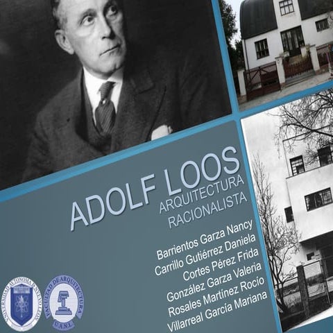 Adolf Loos | PPTX