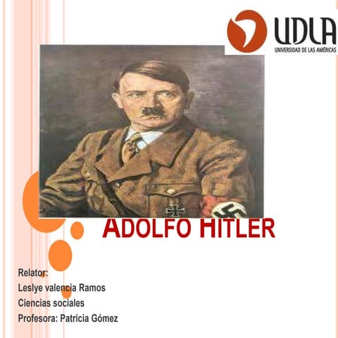 Adolf hitler | PPTX