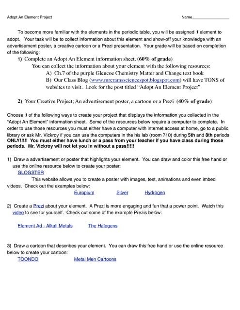 Adopt an element | DOCX