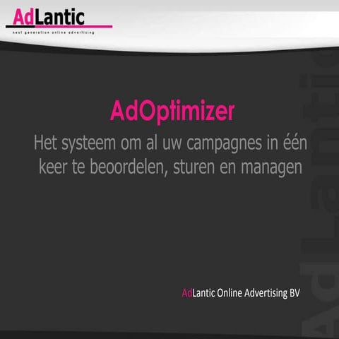 Ad Optimizer | PPTX