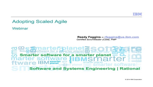 Scaled agile implementation