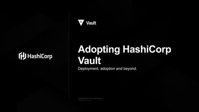 Hashicorp Vault Open Source vs Enterprise Hashicorp Vault Open Source vs Enterprise