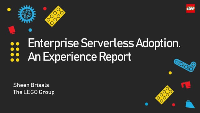 Enterprise Serverless Adoption An Experience Report Ppt