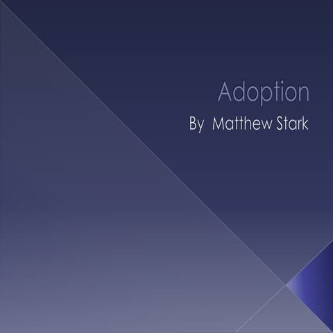 Adoption ppt | PPT