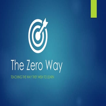 Adopt the Zero Way to make them learn key concepts in a fun filled activity.pdf