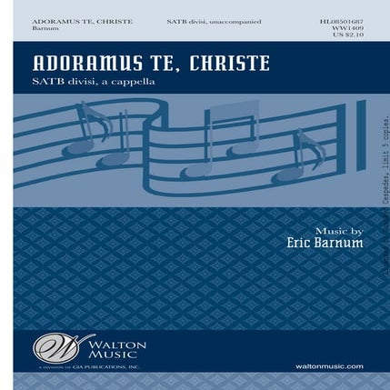 Adoramus te-christe | PDF
