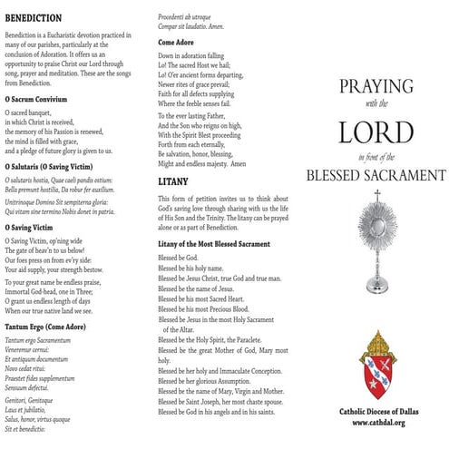 Adoration_Prayers_(English_catholicdairy_2025 | PDF