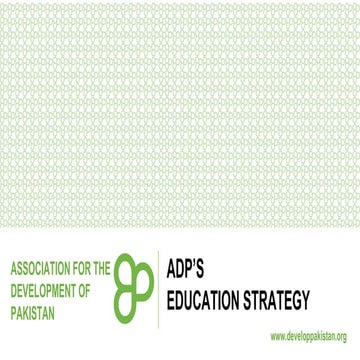ADP's Education Strategy | PPT